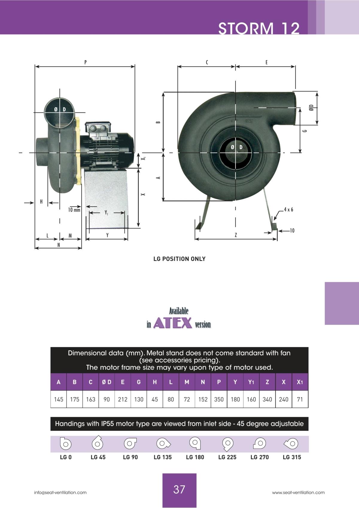STORM ATEX puhaltimet - Fanax